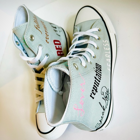 Converse | Shoes | Taylor Swift Shoes Custom Converse Album Covers ...